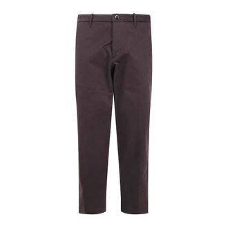 Nine In The Morning Homme, Pantalons, Brun, Taille: M Pantalon en Twill de Coton
