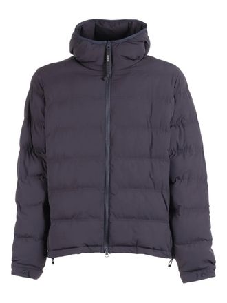 Aspesi veste zipp&eacute;e &agrave; capuche - Bleu