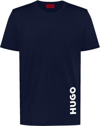 HUGO BOSS Hugo T- Shirt RN Relaxed 10250129 01 Plage, Bleu Marine, XXL Hommes