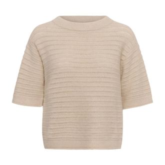 Part Two Rundhals-Strickware - - Knitwear - Damen - Beige - XL