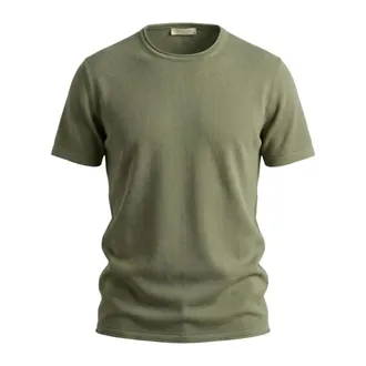 Wool & Co Homme, Tops, Vert, Taille: M T-Chemises