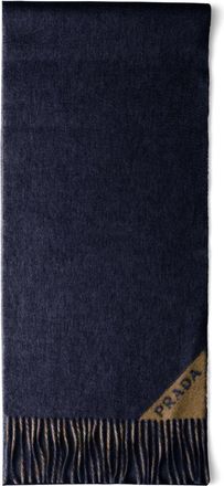 Prada Schal aus Kaschmir - Blau