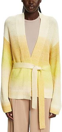 Esprit 083eo1i308 Cardigan, 743/jaune Clair 4, M Femme