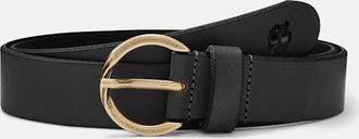 Timberland 30 mm G&uuml;rtel aus Naturleder mit Twist-Schnalle f&uuml;r Damen in Schwarz, Damen, Schwarz, Gr&ouml;&szlig;e
