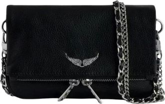 Zadig&Voltaire Femme, Sacs, Noir, Taille: ONE Size Rock Nano Clutch