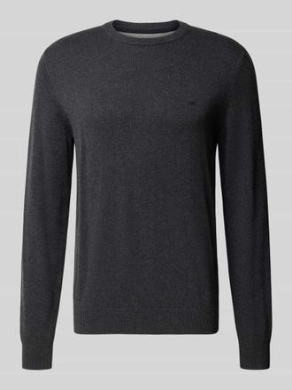 Christian Berg Regular Fit Strickpullover aus Baumwoll-Woll-Mix