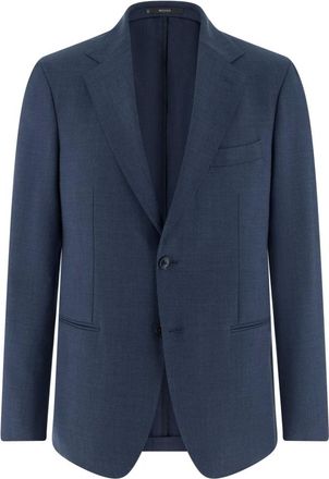 Boggi Milano Homme, Vestes, Bleu, Taille: XL B-Aria Stretch Wool Jacket