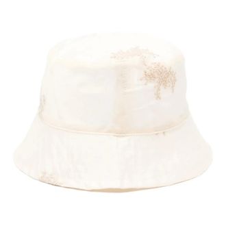 Our Legacy Homme, Accessoires, Beige, Taille: S/M Ivory Bloom Ethereal Veil Chapeau Bob