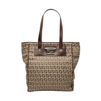 Fendi Pre-owned Bedruckte Tote Bag - - Pre-owned - Damen - Braun - ONE SIZE
