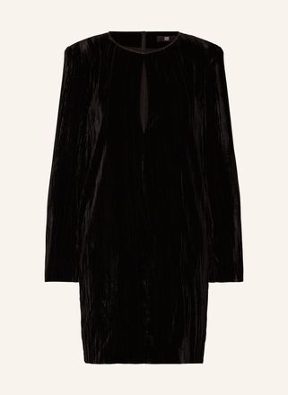 Riani Riani Samtkleid Mit Schmucksteinen schwarz