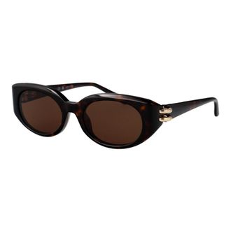 Alexander McQueen Stylische Sonnenbrille Am0469S - - Accessories - Damen - Braun - 50 MM
