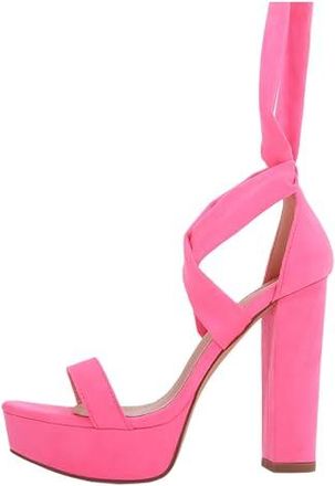 Generic 2026 Demoiselles dhonneur Grande taille Sangle en daim Talons hauts Poisson Escarpins Bride arri&egrave;re Faux Cuir Confortable Date Nuit Cocktail Peep Toe 