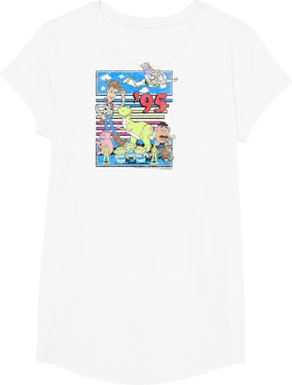 Disney Pixar Toy Story 95 Retro Distressed Colorful T-Shirt T-Shirt