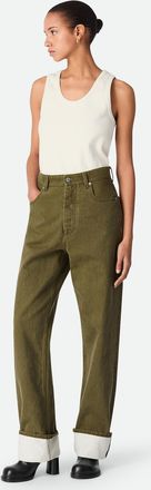 Bottega Veneta Bunte Jeans Mit Umschlag - Bottega Veneta