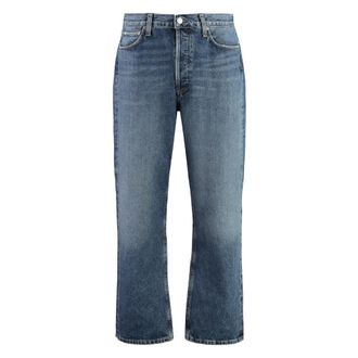 A Gold E 90er 5-Pocket Straight-Leg Jeans - - Jeans - Herren - Blau - W33