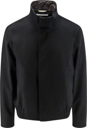 Lardini Woll-Bomberjacke - - Jackets - Herren - Schwarzk - M