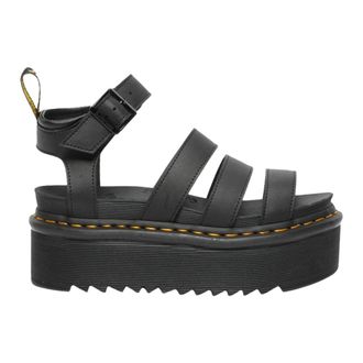 Dr. Martens Zebrilus Platform Pantoletten - - Shoes - Damen - Schwarzk - 40 EU