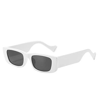 Generic Lunettes de soleil design oeil de chat 2025 à petite monture pour hommes et femmes pare-soleil de vacances en plein air (couleur : G, taille : moyen)