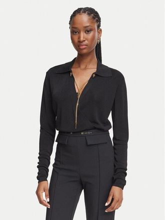 Elisabetta Franchi Body BK-03S-66E2-V440 Schwarz Regular Fit