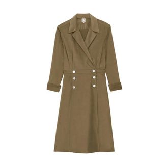 Ines De La Fressange Namo Wickelkleid - - Dresses - Damen - Gr&uuml;n - S