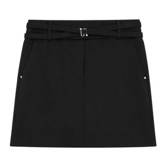 Sportmax Femme, Jupes, Noir, Taille: 36 FR Short Skirts