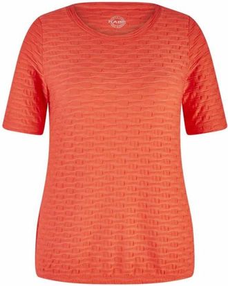 Rabe Damen, Oberteile, Orange, 5XLGröße