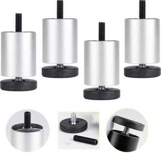 Generic Metallmöbelbeine, verstellbare Sofabeine, Tischbeine aus Aluminiumlegierung, Tischbeine für TV-Schreibtische, fette Schraubenstange, Bettbeine, verste