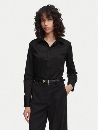 Guess Hemd W6YH10 W2752 Schwarz Slim Fit
