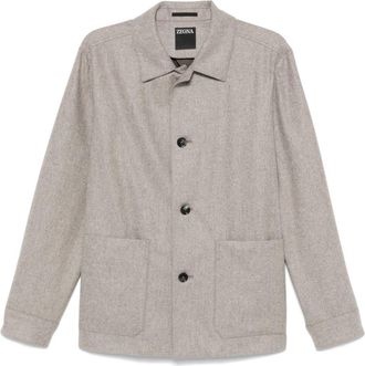 Ermenegildo Zegna Alpe Hemdjacke - Grau