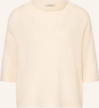 Lilienfels Lilienfels Cashmere-Pullover Mit 3/4-Arm weiss