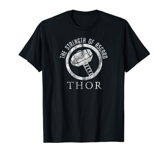 MARVEL Thor Hammer Strength Of Asgard Graphic T-Shirt