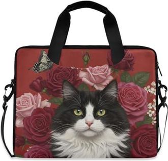 Alaza Sac pour ordinateur portable de 40,6 &agrave; 15,6 cm, motif dinosaure de baseball, sac &agrave; bandouli&egrave;re pour femme, homme, &eacute;tudiant, travail, sac fourre-tout d