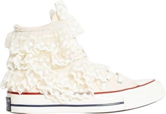 Converse Femme, Chaussures, Beige, Taille: 40 EU Chuck 70 3D Flourish Crochet Chaussures