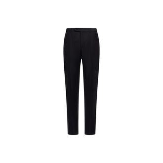 Roberto Cavalli Pantalon droit ajust&eacute; - Homme - Pantalons - Noir - Taille: 2XL