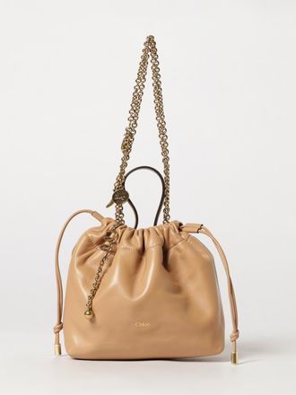 Chlo&eacute; Icons Mini-Beuteltasche aus Nappaleder mit Kettenriemen