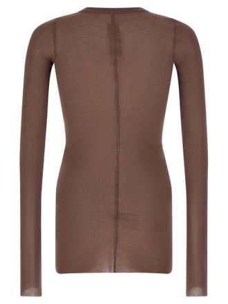 Rick Owens Mens Purple Viscose T-Shirt