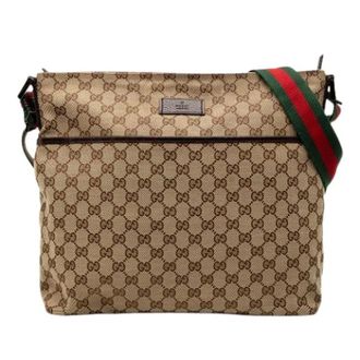 Gucci Sac bandouli&egrave;re Pre-owned - Femme - Pre-owned - Beige - Taille: ONE Size