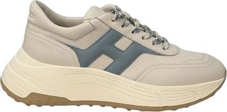 Hogan Femme, Chaussures, Beige, Taille: 37 EU H669 Allacciato H