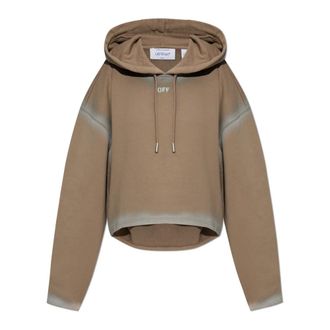 Off-white The Hoodie - - Sweatshirts & Hoodies - Damen - Braun - M