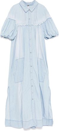 Free People On the Road Kleid - Blau