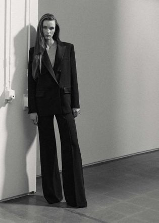 Mango Veste &agrave; revers surpiq&ucirc;re noir - Femme - XS - MANGO