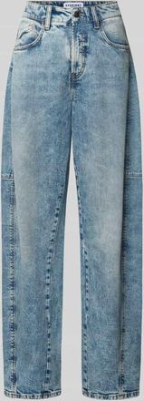 Cambio Baggy Jeans aus Baumwoll-Mix