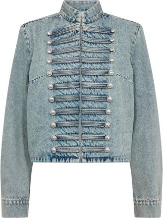 Co'Couture Femme, Vestes, Bleu, Taille: 40 FR Veste en jean