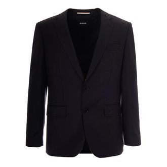HUGO BOSS Slim Fit Revers Classici - - Jackets - Herren - Schwarzk - L