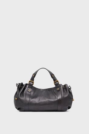 Gerard Darel Sac &agrave; main en cuir m&eacute;tallique - 24H