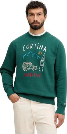 MC2 Saint Barth Homme, Sweatshirts et sweats &agrave; capuche, Vert, Taille: M SweaT-shirt Soho