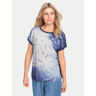Olsen T-Shirt 11105088 Dunkelblau Regular Fit