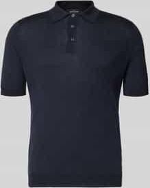 Gran Sasso Slim Fit Poloshirt aus reiner Seide