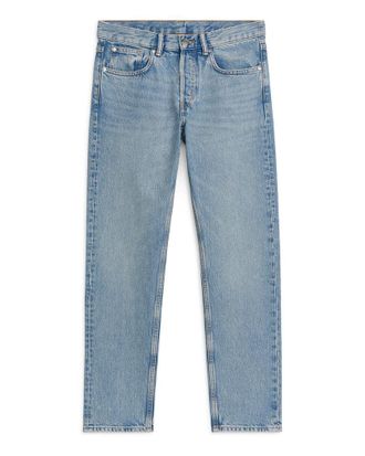 Arket PARK CROPPED Regular Straight Jeans -Blau