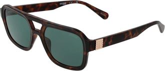 Guess Femme, Accessoires, Brun, Taille: ONE Size Lunettes de soleil aviateur